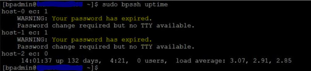 Mcp Mcp System Backup Fails In Multi Host Environment If Password Of