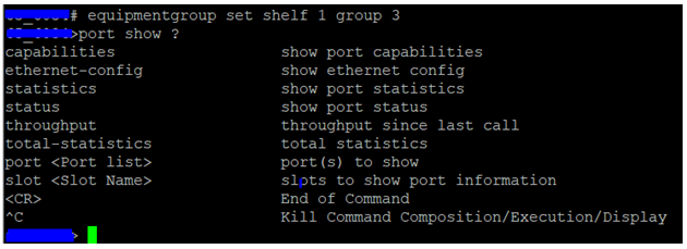 OME6500 : How to login into the SAOS based CLI for the eMOTR card or L2 ...