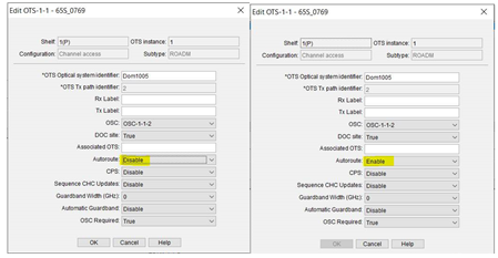 6500: How to edit Active Flag state of CMD44 ADJ-TX Adjacency (ACTIVE ...